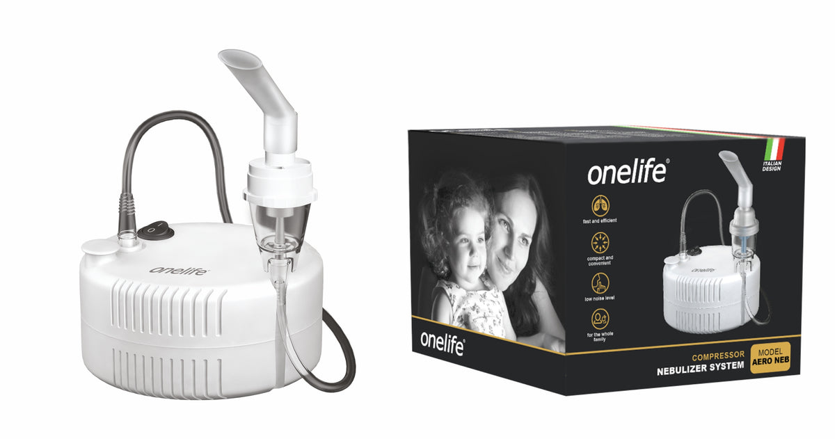 Onelife Compressor Nebulizer System Model Aero Neb – Farmacia Jireh ...