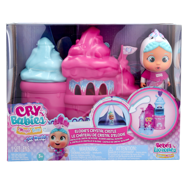 Cry Babies Magic Tears Icy World Elodie’s Crystal Castle – Farmacia ...